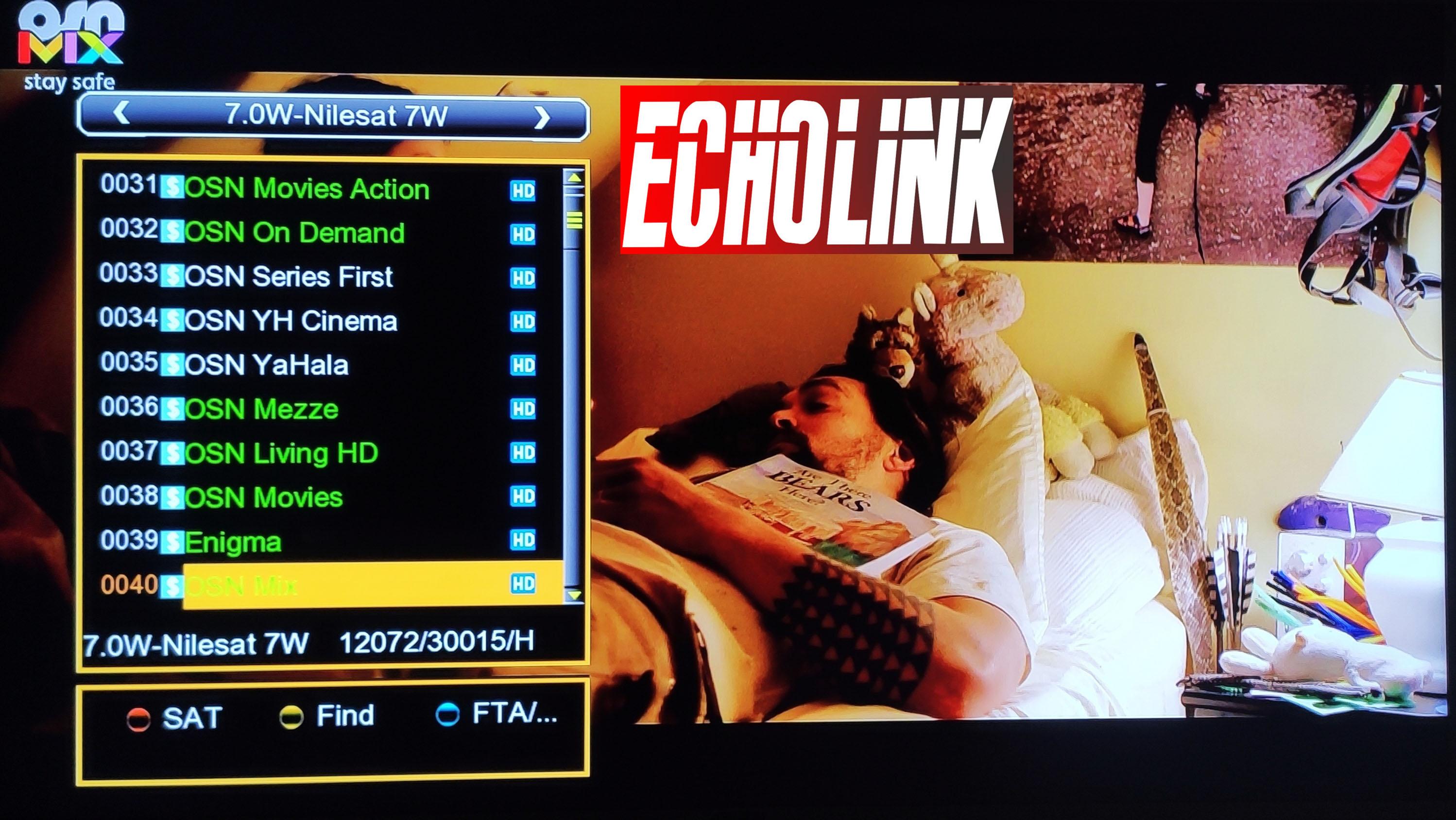 تحديثات بالجملة لأجهزة أيكولينك ECHOLINK TORNADO تثبيت السرفر فانيلا + YOUT