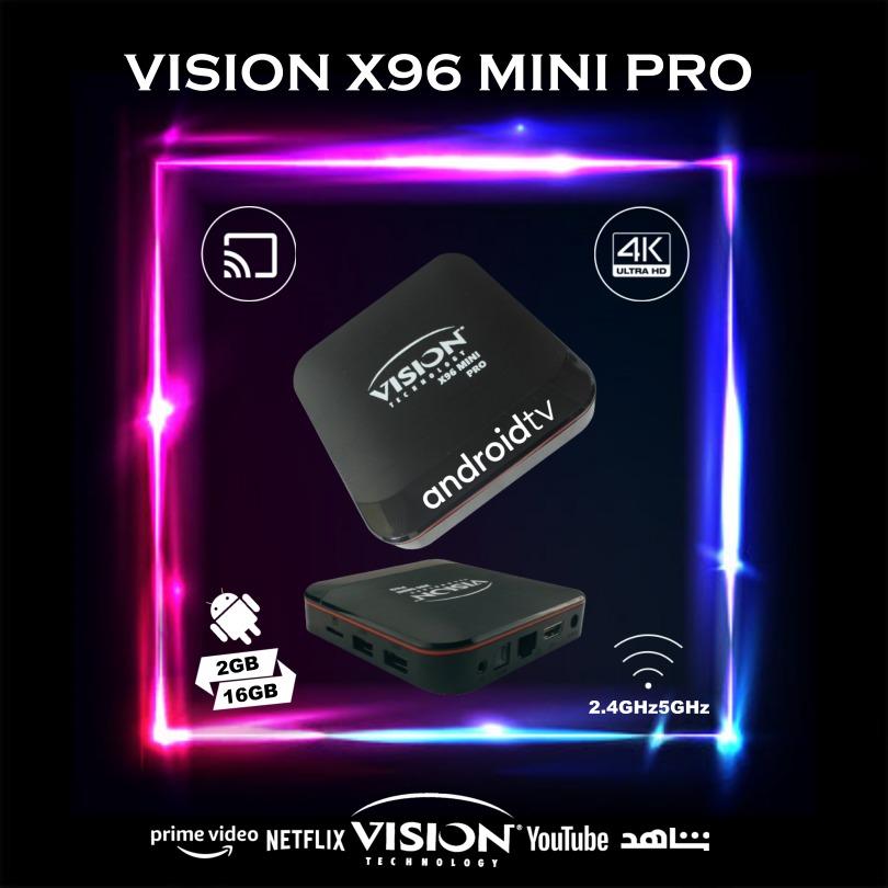 جديد *VISION X96 MINI PRO* تحديث جديد عن طريق الاونلاين