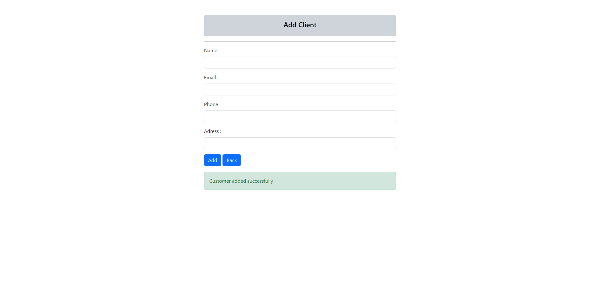 GitHub - yhaddar/list-clients
